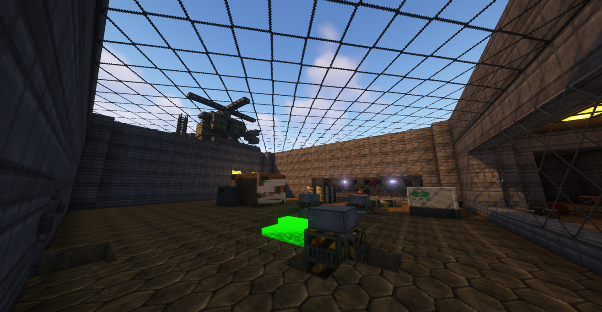 the new e1m1 and e1m2 finished! DOOM 1993 in minecraft Minecraft Map