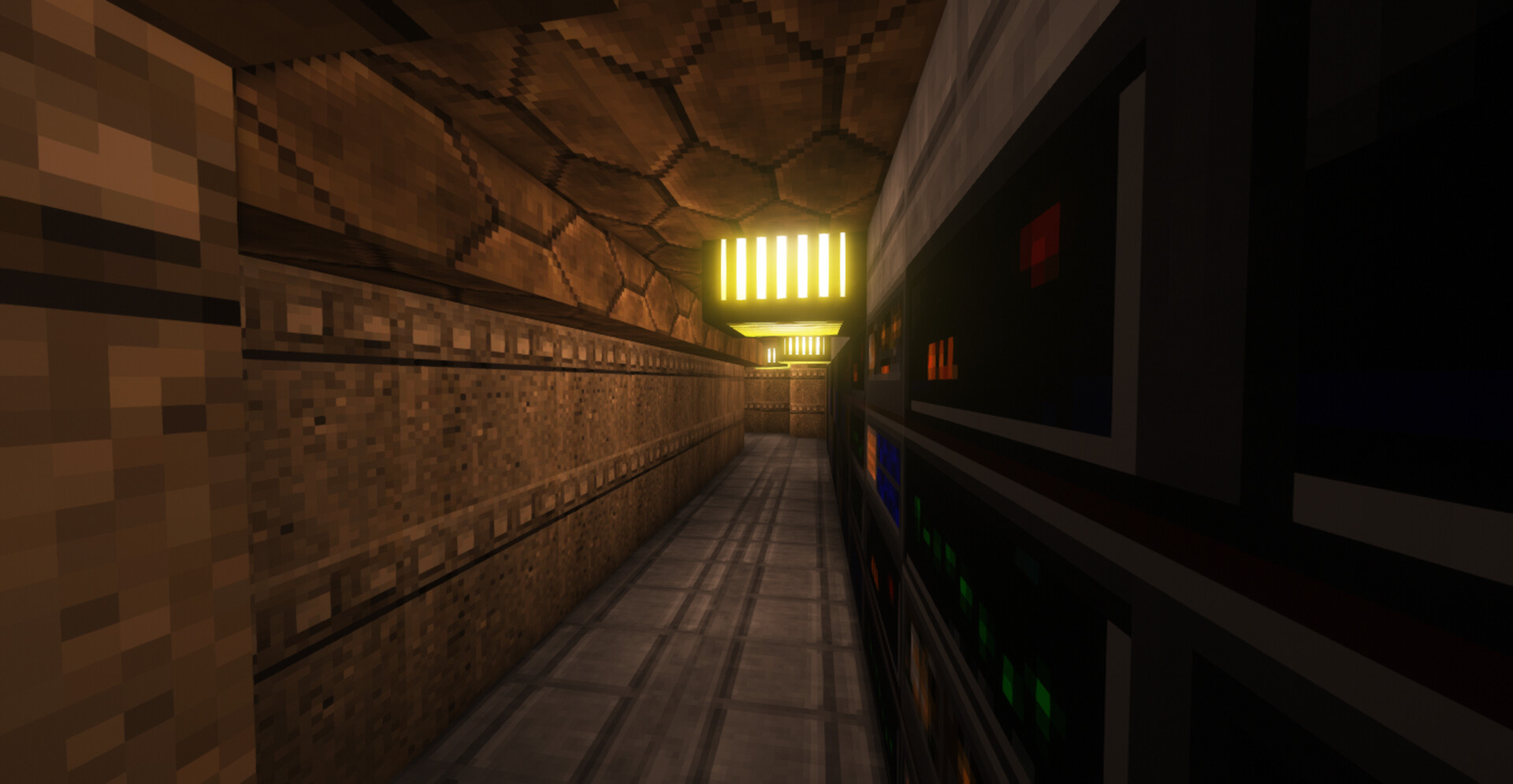 the new e1m1 and e1m2 finished! DOOM 1993 in minecraft Minecraft Map