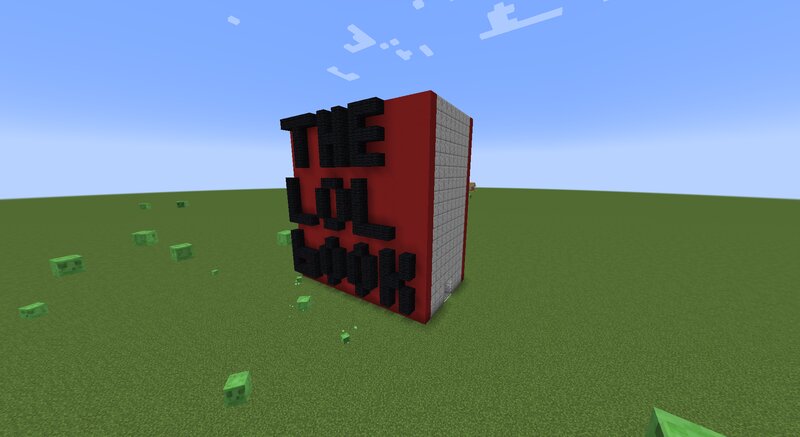 Book House Minecraft Map
