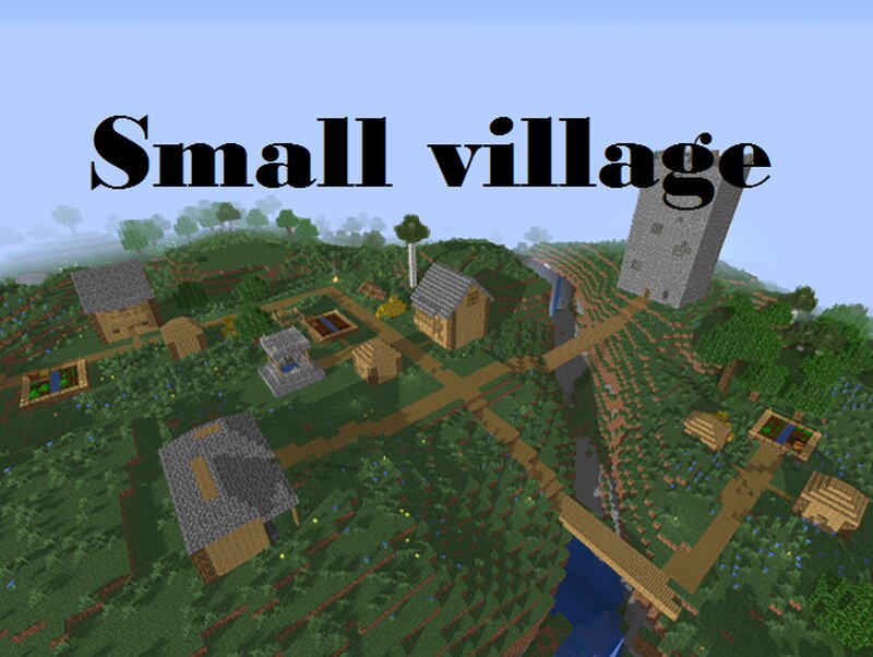 Small village Minecraft Map