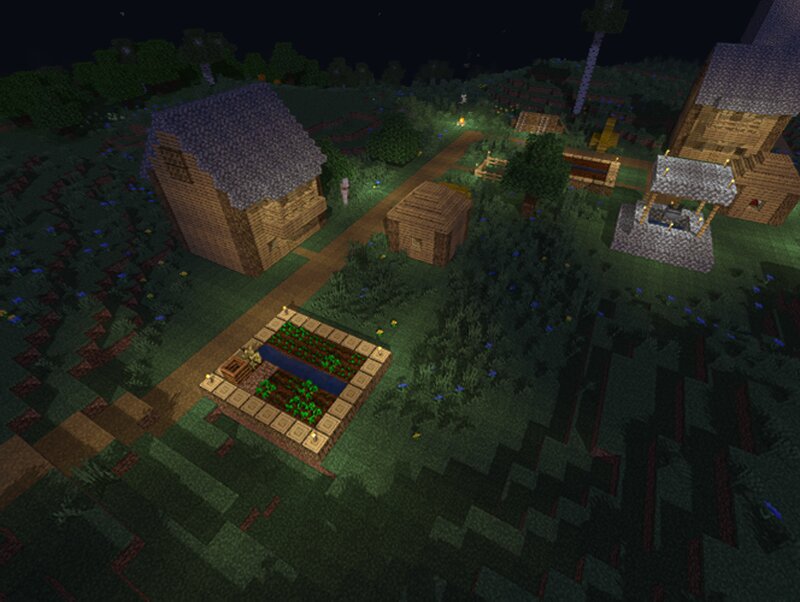 Small village Minecraft Map