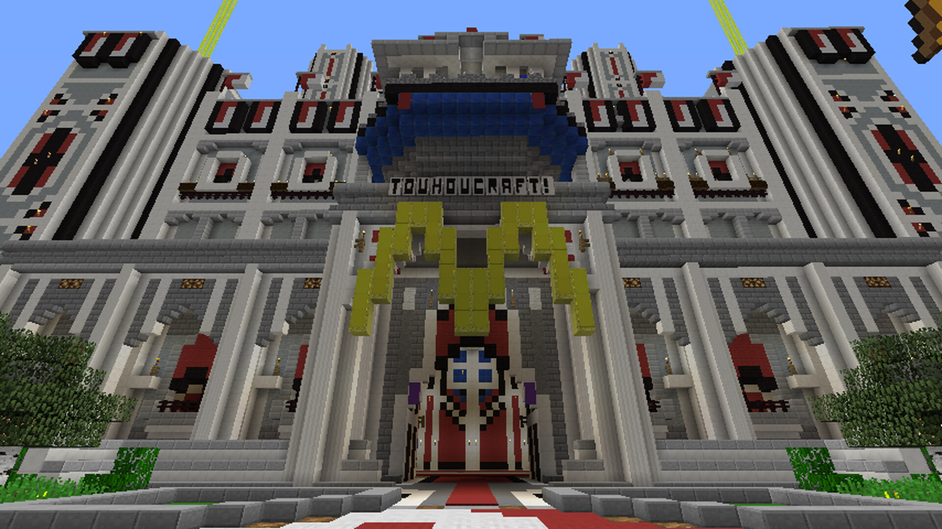 Touhoucraft Server's Creative Plots Map Minecraft Map