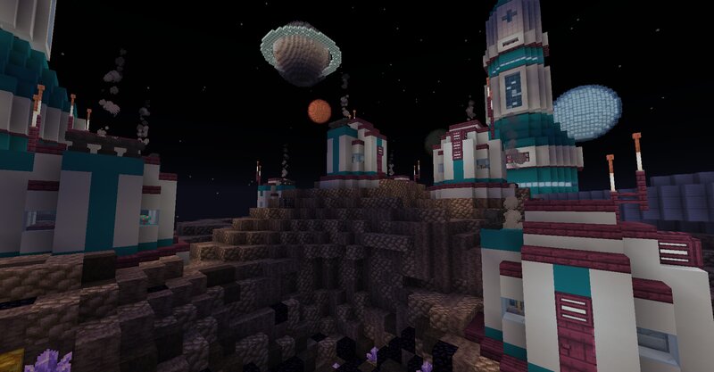 Cyberspace Server Lobby (For my Server) Minecraft Map