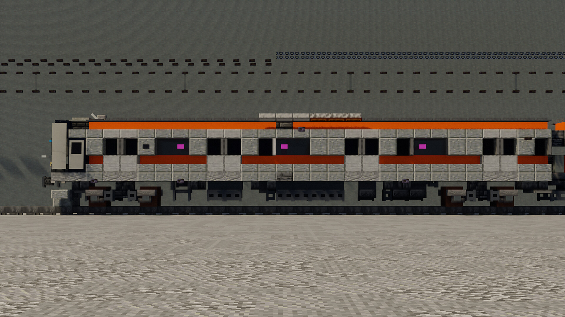 Minecraft JR 209-1000 series/JR東日本209系電車 Minecraft japan train (1,5:1 ...