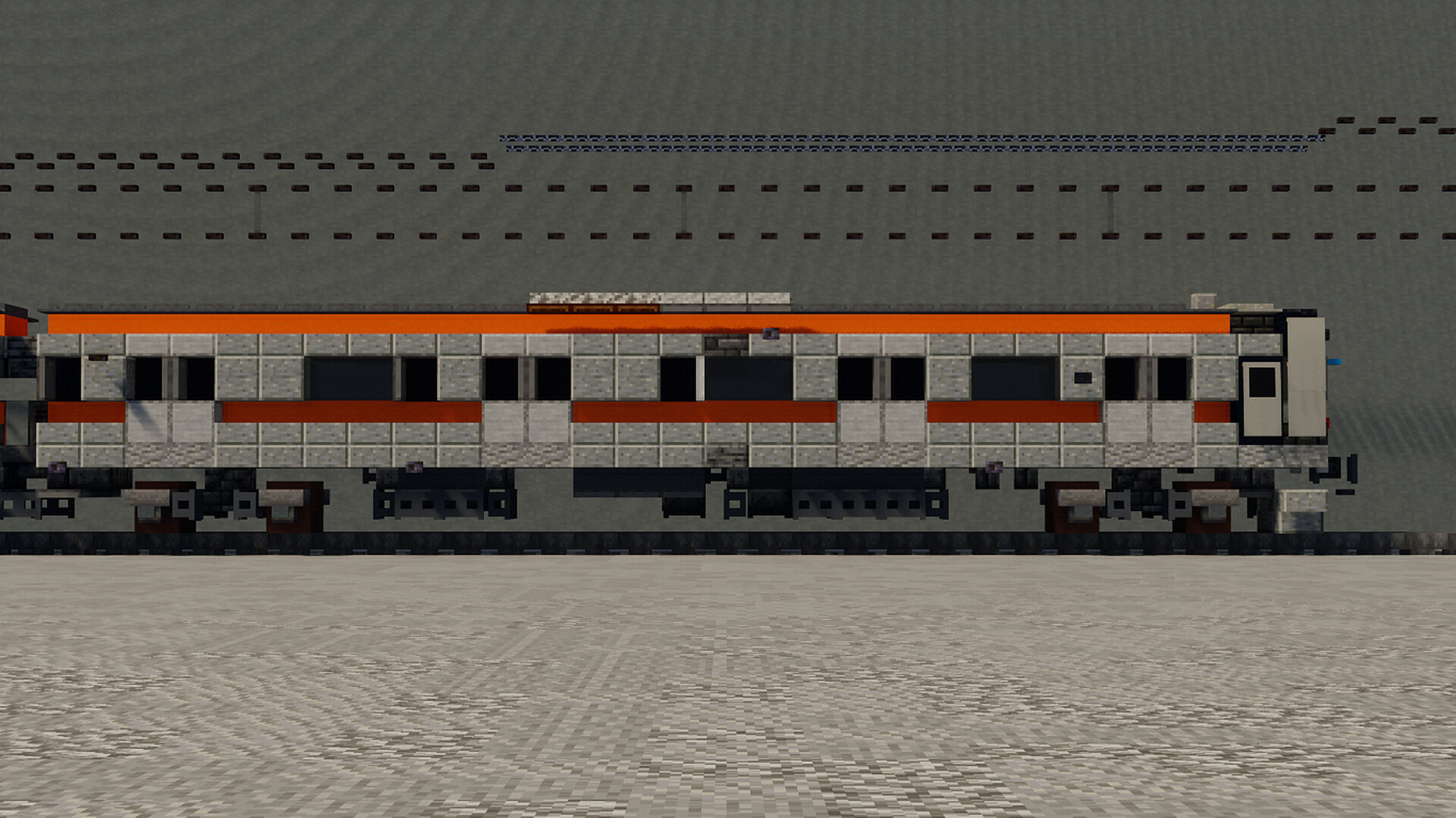 Minecraft JR 209-1000 series/JR東日本209系電車 Minecraft japan train (1,5:1 ...