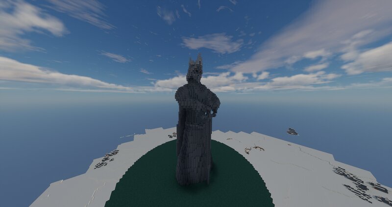 statue of high king elendil Minecraft Map