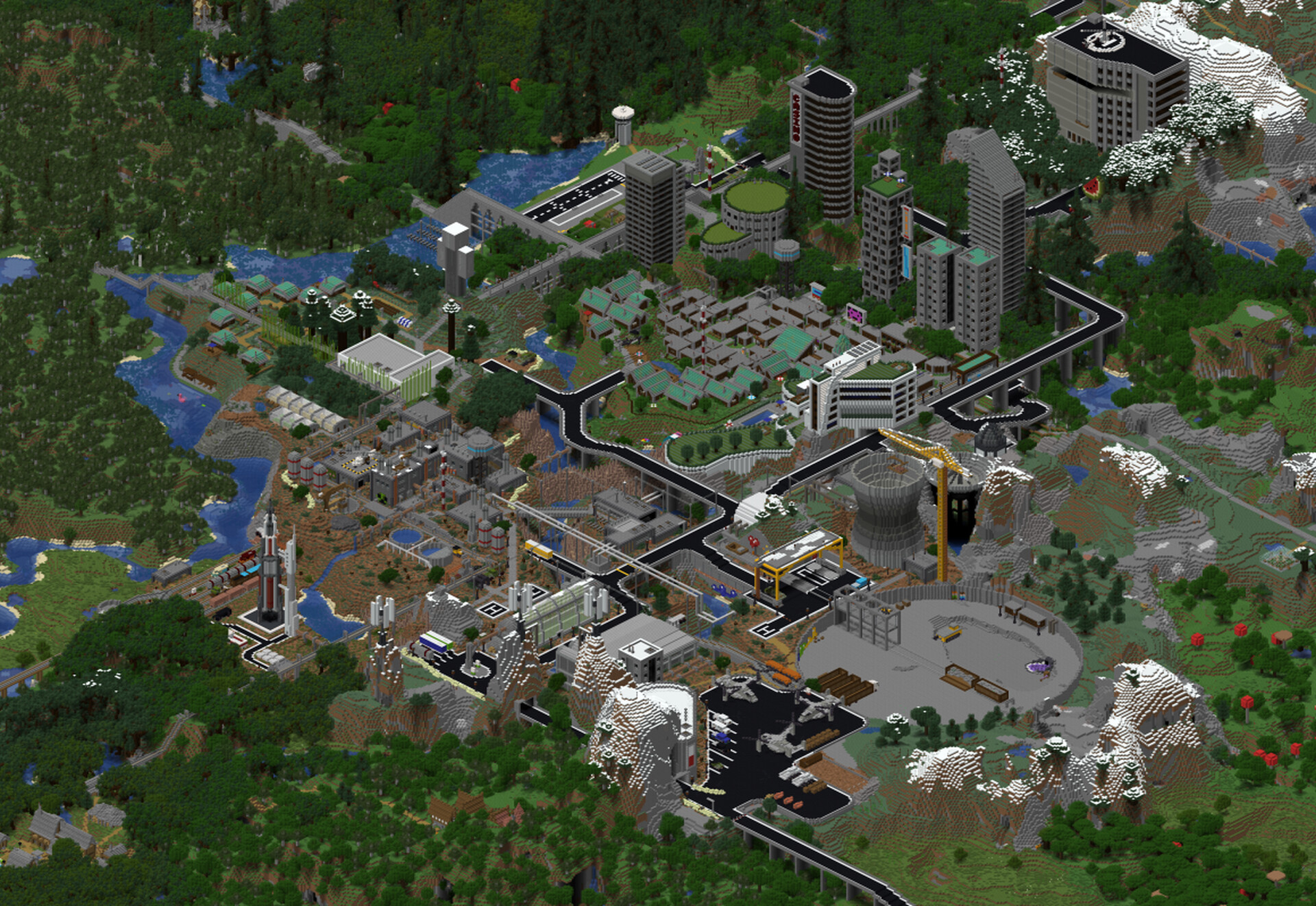 The Dome Minecraft Map