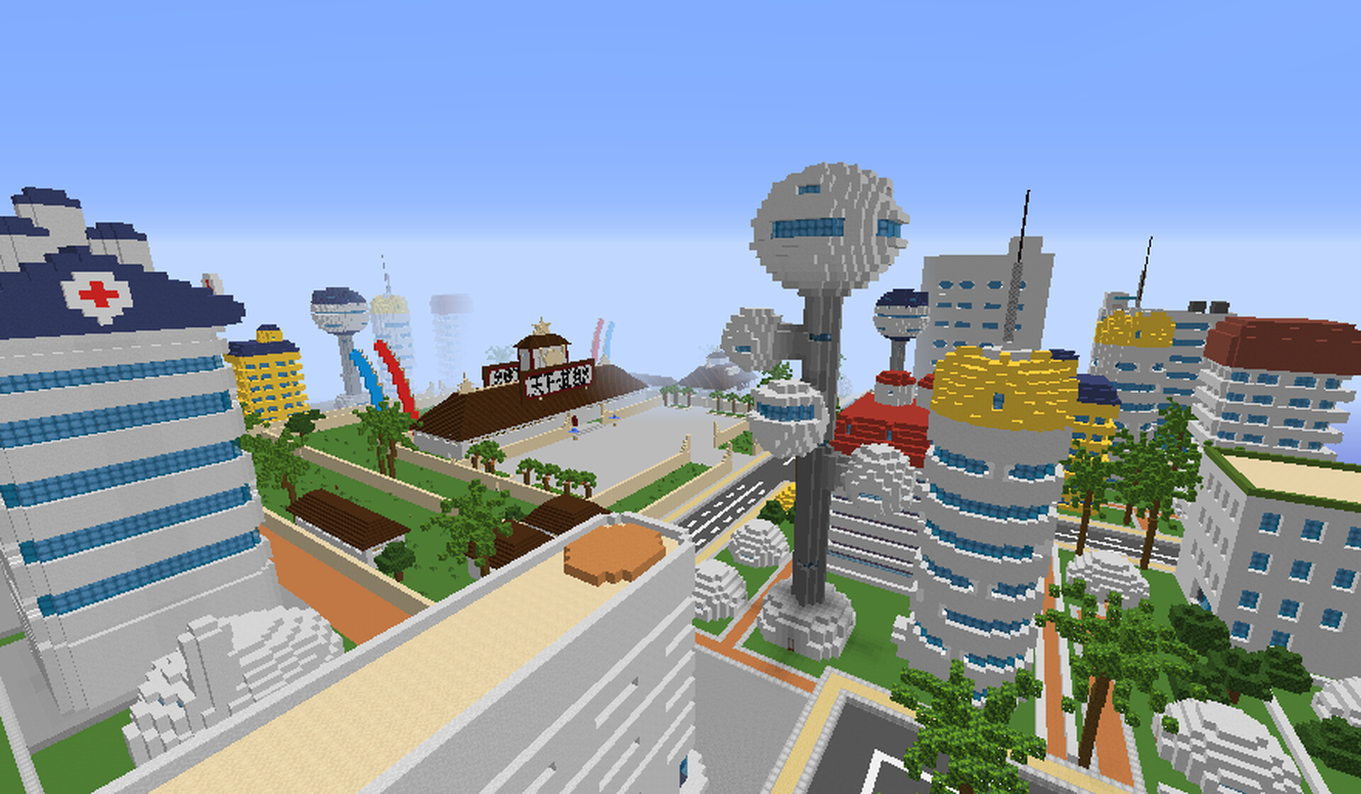 Dragon Block: Super Heroes Minecraft Map