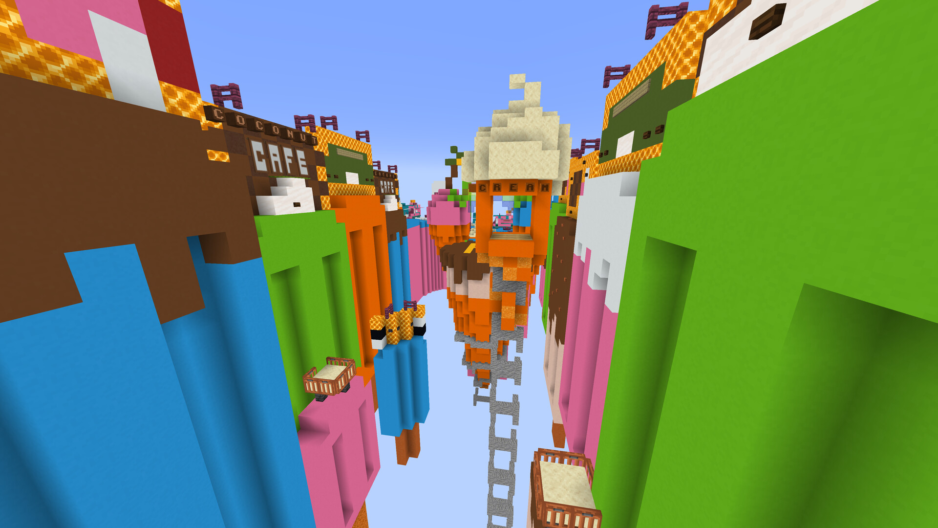 Sky-High Sundae (Mario Kart Tour) Minecraft Map
