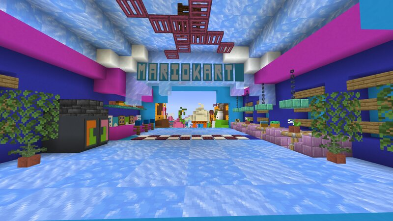 Sky-High Sundae (Mario Kart Tour) Minecraft Map