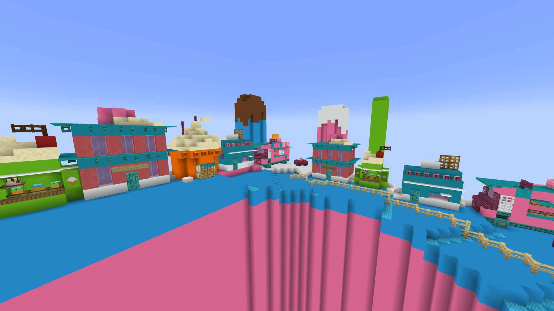 Sky-High Sundae (Mario Kart Tour) Minecraft Map