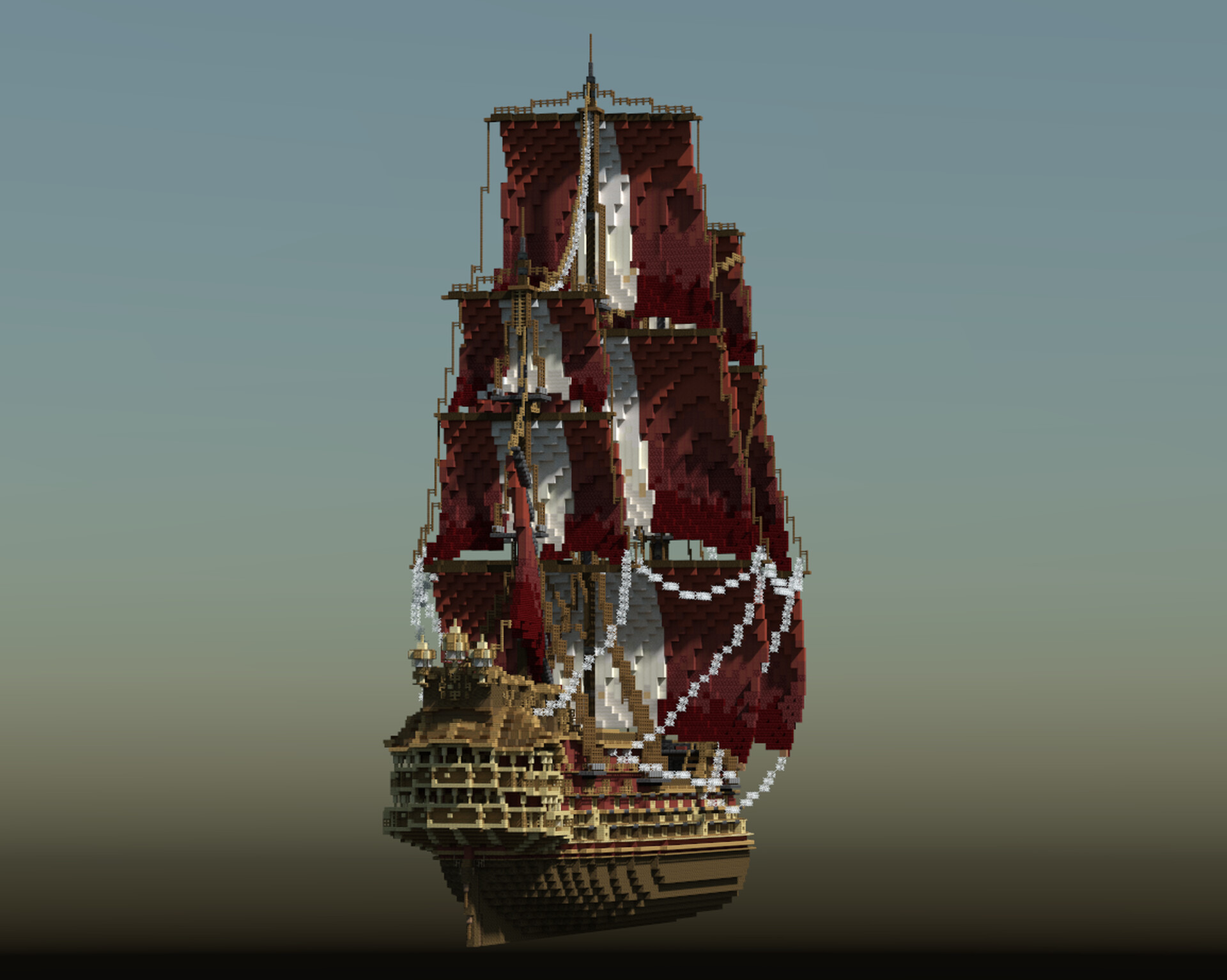 Crimson Dragon - Tides of war potc game Minecraft Map