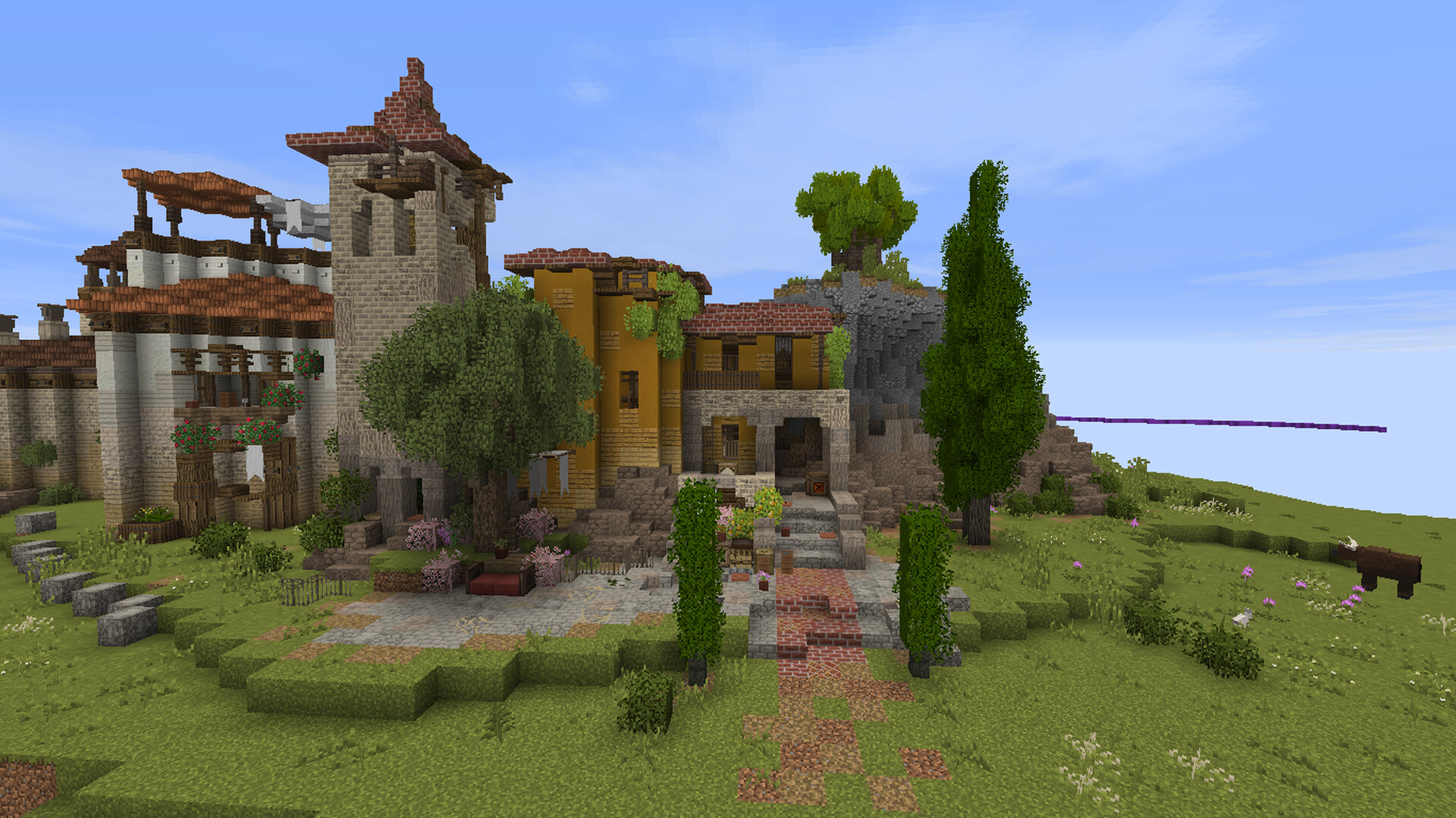 Rhûnic Town | The Lord of the Rings Minecraft Map