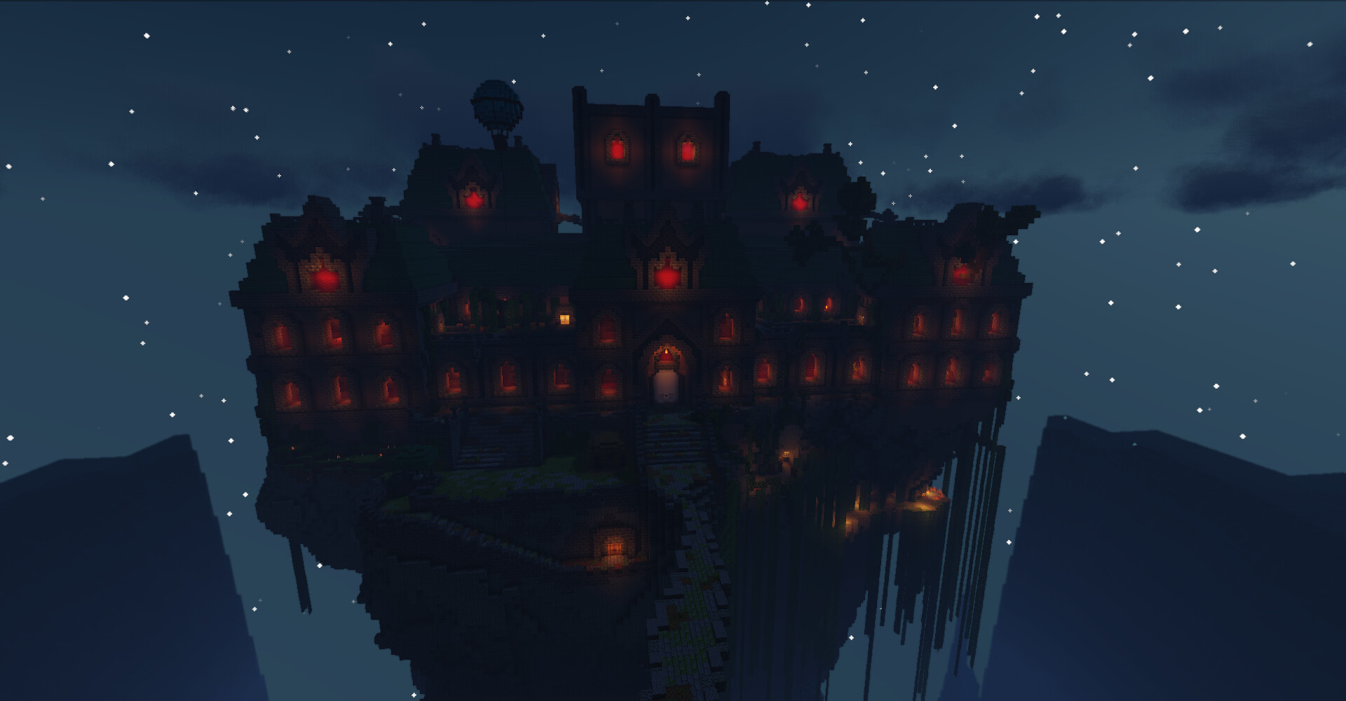 Treacherous Mansion (Luigi's Mansion 2 / Dark Moon) Minecraft Map