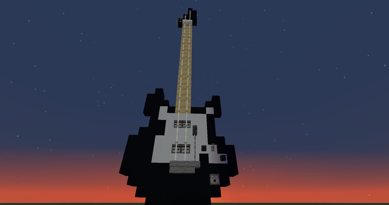 Guitar Minecraft Map