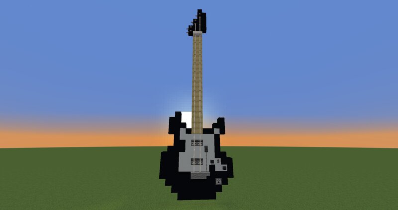 Guitar Minecraft Map