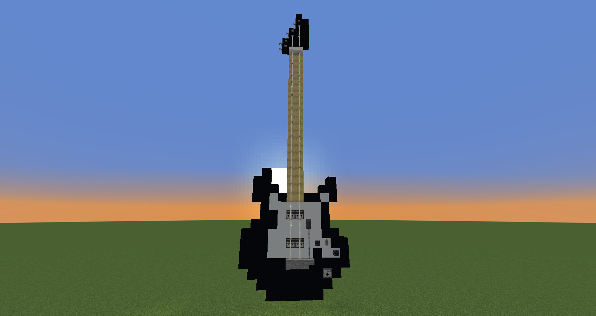 Guitar Minecraft Map