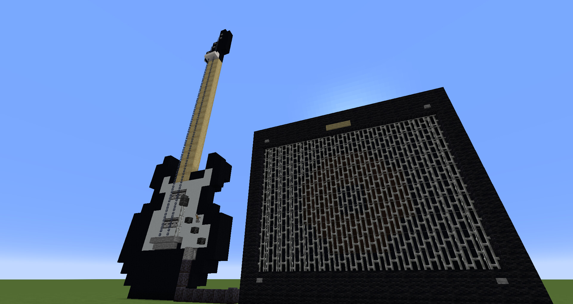 Guitar Minecraft Map