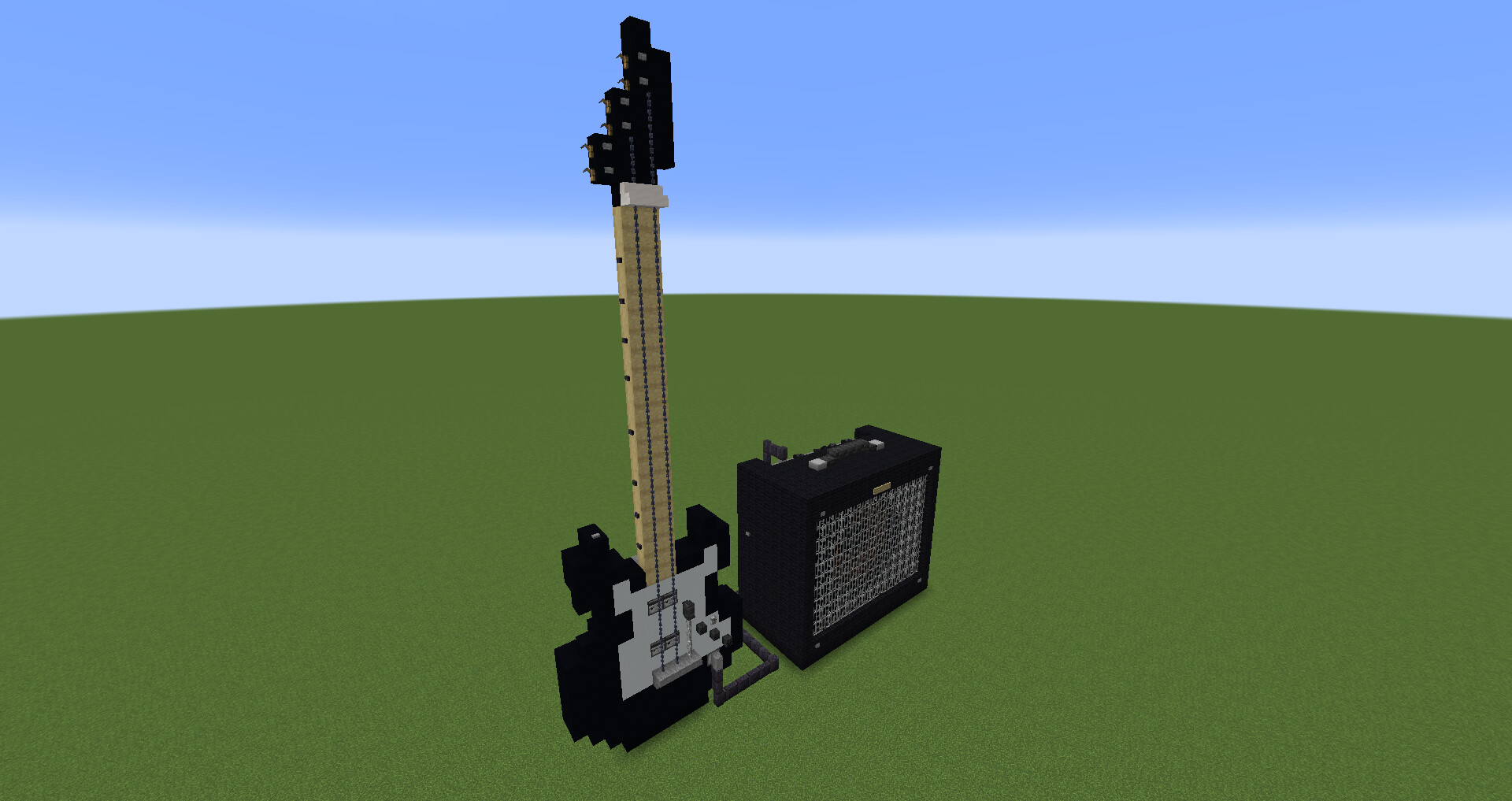 Guitar Minecraft Map