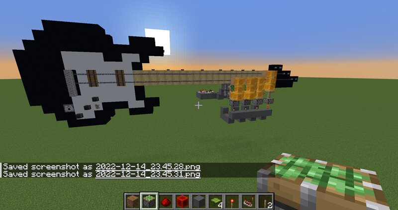 Guitar Minecraft Map