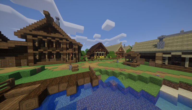 Russian village II Русская Деревня Въ Стилѣ Дореволюціонной Россіи ...