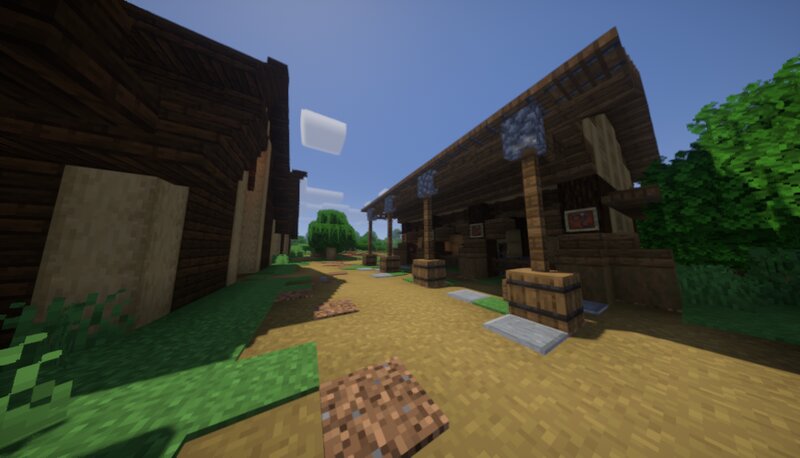 Russian village II Русская Деревня Въ Стилѣ Дореволюціонной Россіи Начала 20 Вѣка Minecraft Map