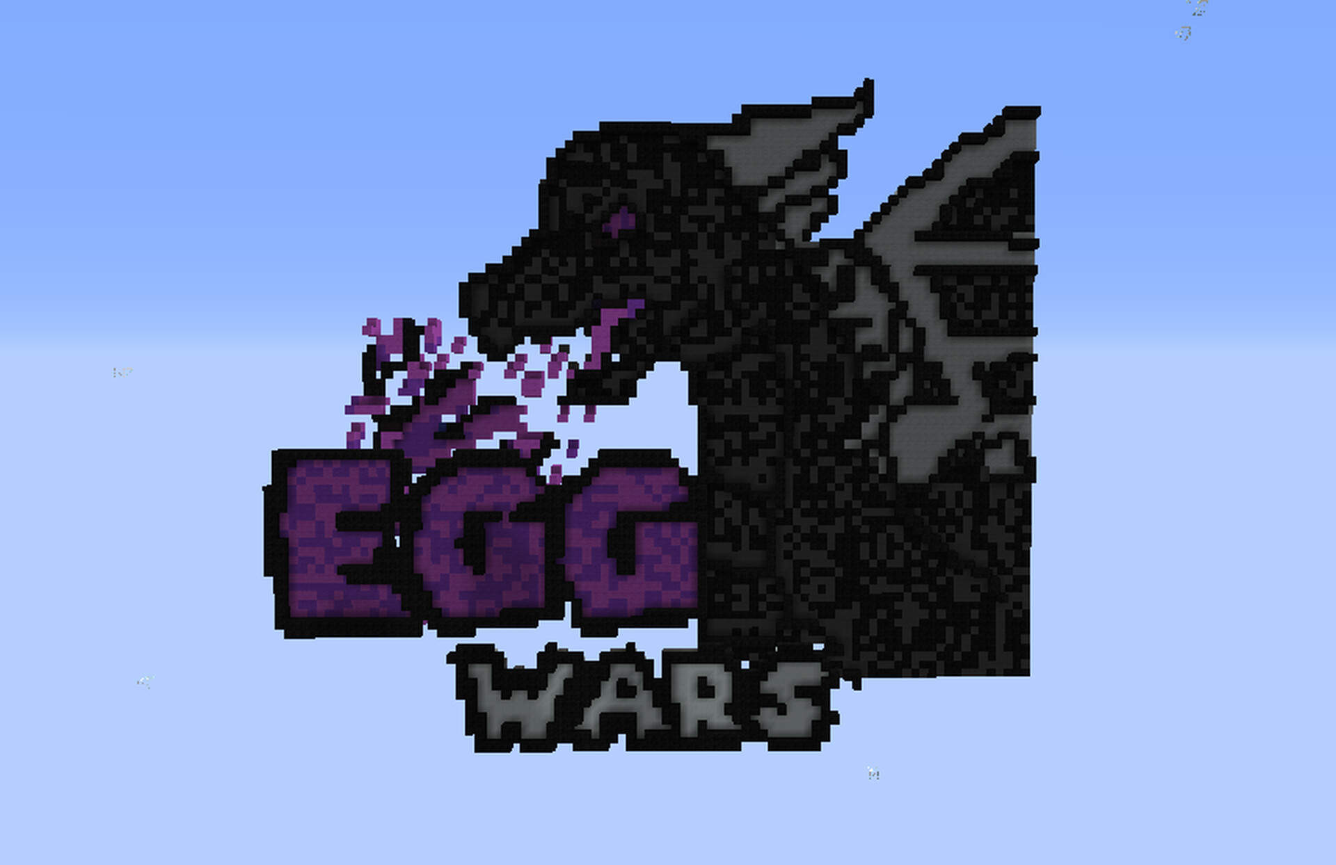 Eggwars, Logo, Text Minecraft Map