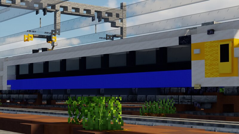 (1,5-1) JR E257-500 series Sotobo-Line/JR E257形500番台 Minecraft japan ...