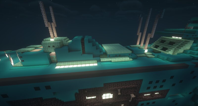 Hyperion from Legend of the Galactic Heroes Minecraft Map