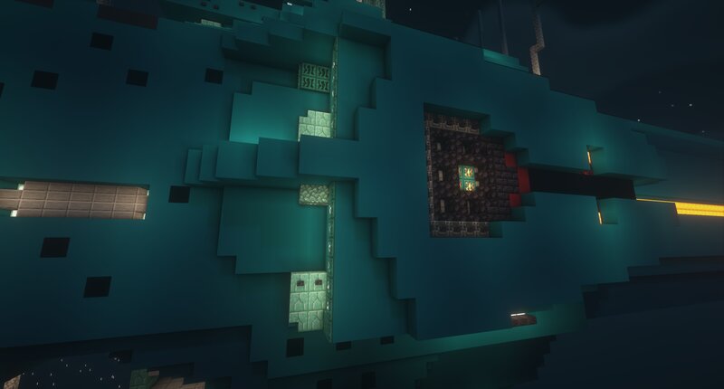 Hyperion from Legend of the Galactic Heroes Minecraft Map
