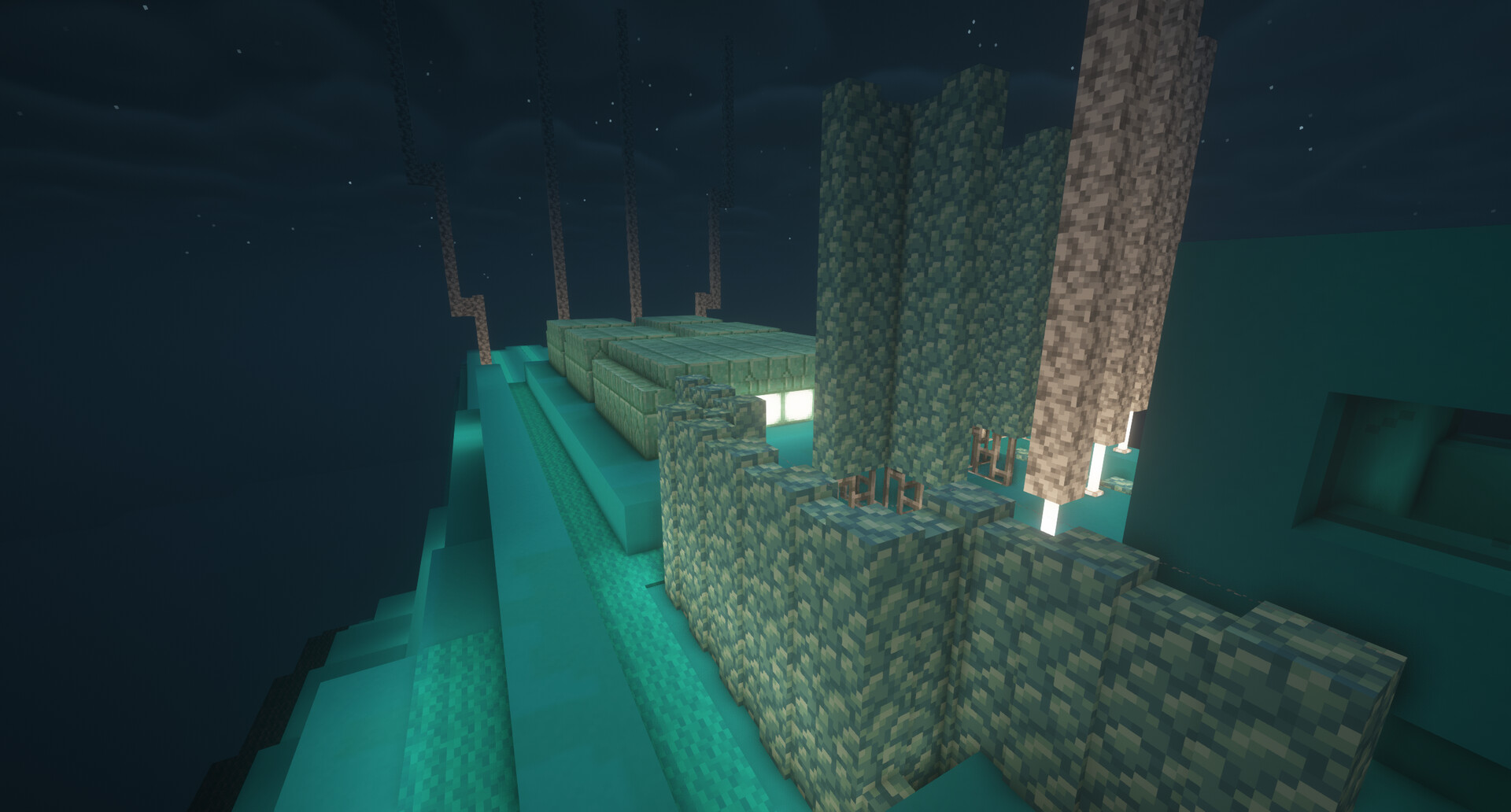 Hyperion from Legend of the Galactic Heroes Minecraft Map