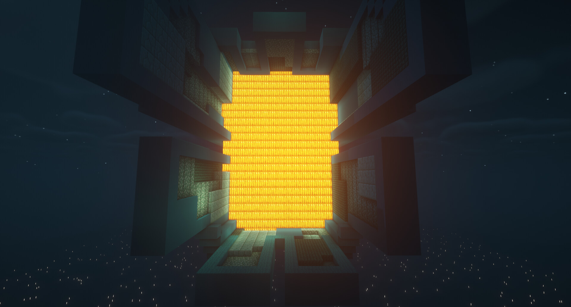 Hyperion from Legend of the Galactic Heroes Minecraft Map