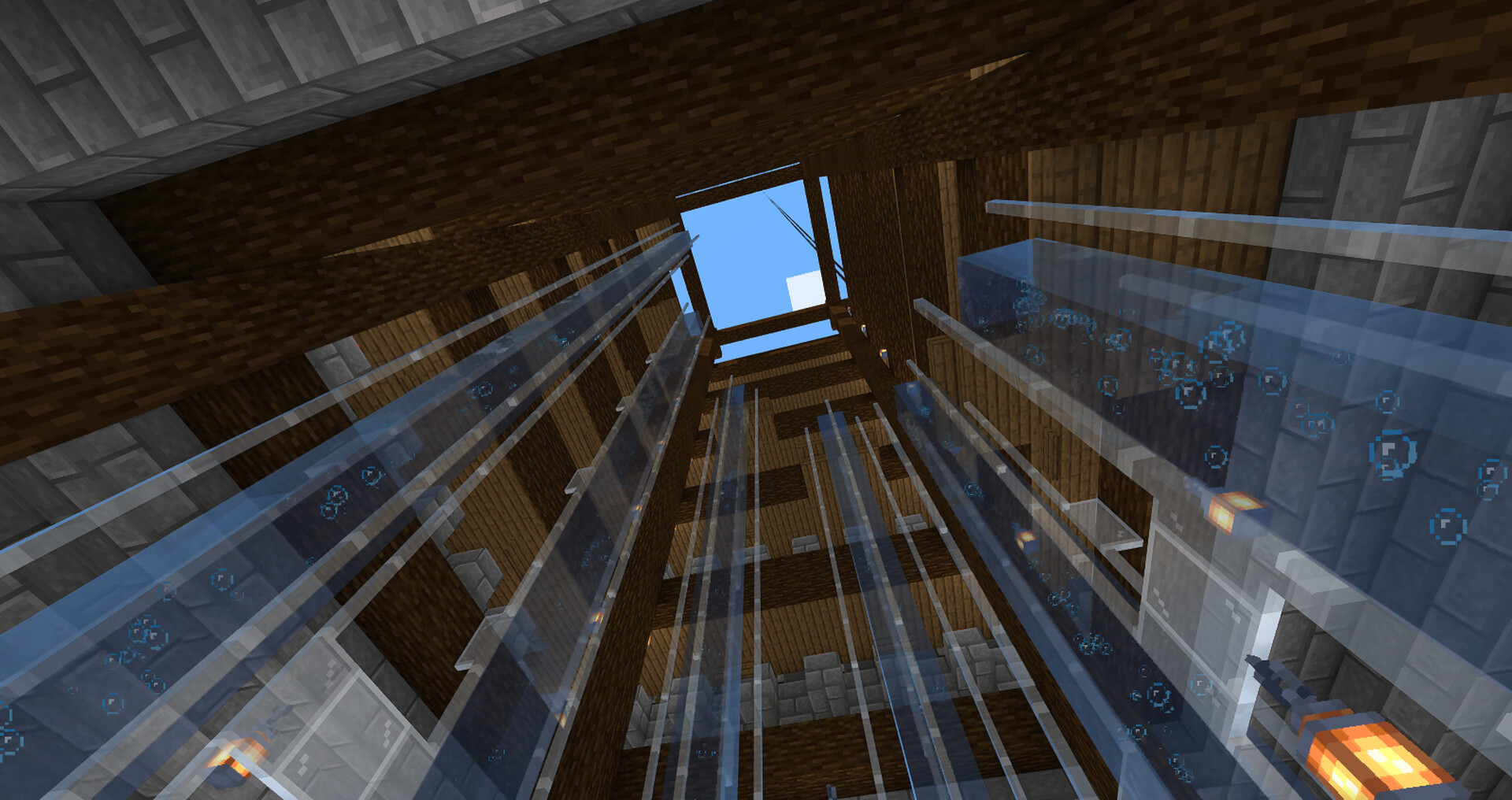 Tower Villager Trading Hall with Easy Zombie Price-Decrease Minecraft Map