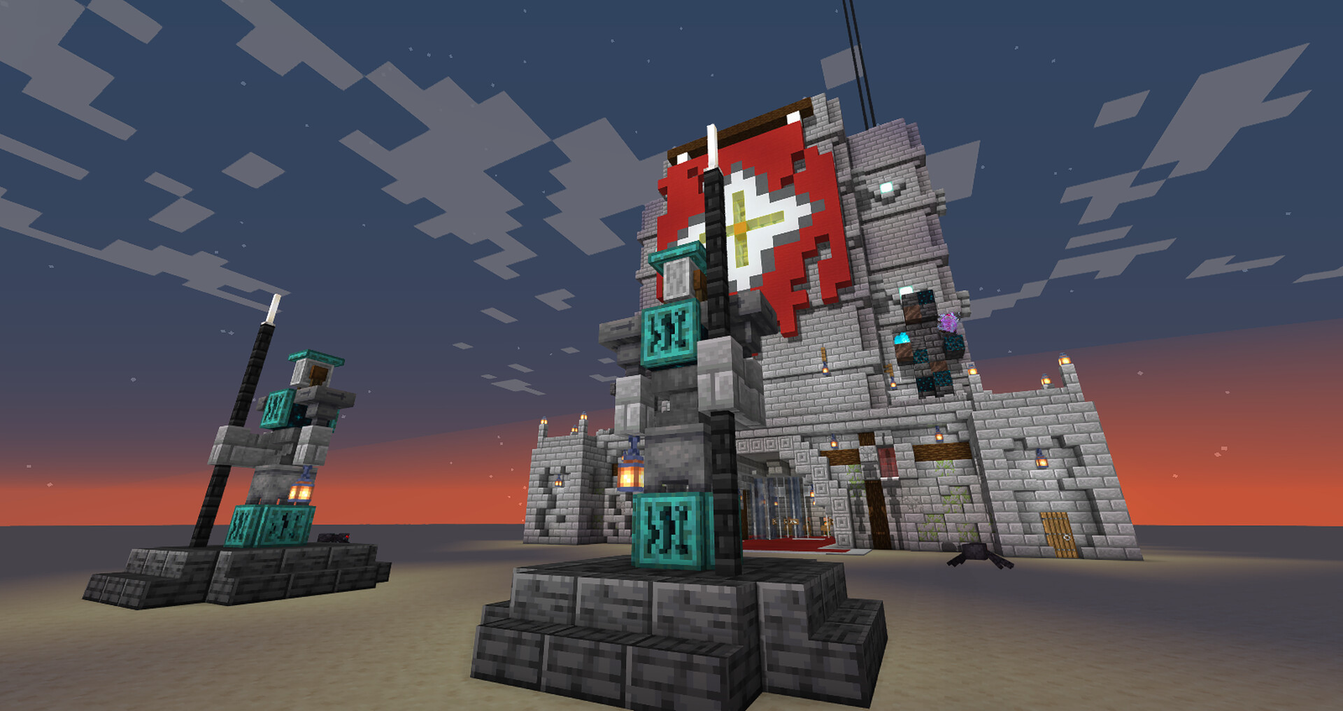 Tower Villager Trading Hall with Easy Zombie Price-Decrease Minecraft Map