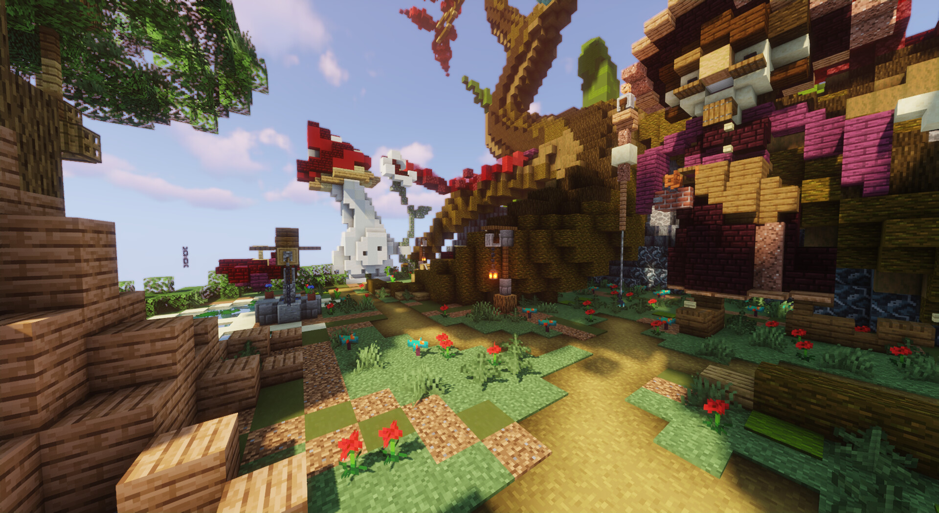 Magic Island | Auth/Lobby/Spawn | Fantasy Theme Minecraft Map