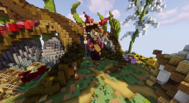 Magic Island | Auth/Lobby/Spawn | Fantasy Theme Minecraft Map