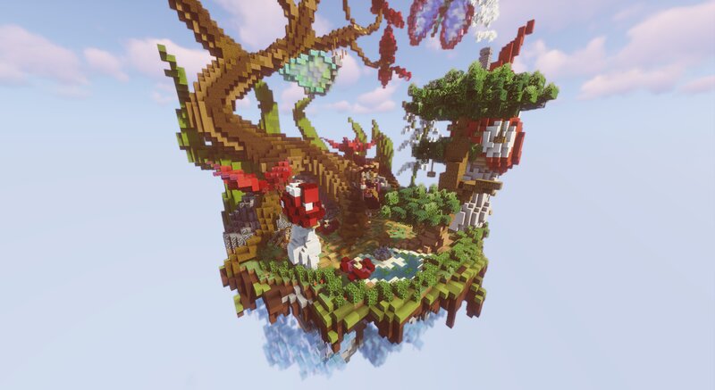 Magic Island | Auth/Lobby/Spawn | Fantasy Theme Minecraft Map