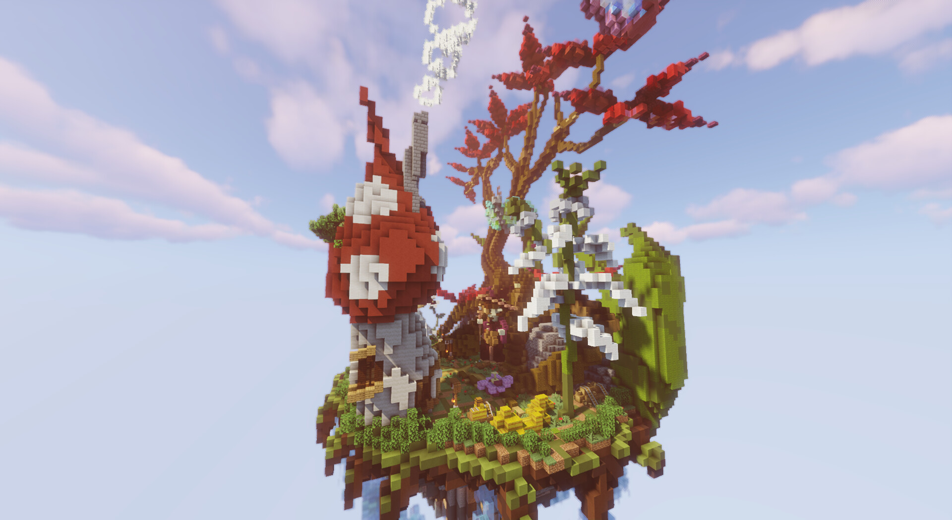 Magic Island | Auth/Lobby/Spawn | Fantasy Theme Minecraft Map