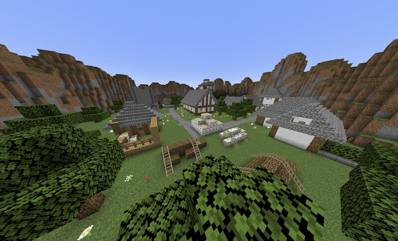 Hide and Seek - Town [Playable] Minecraft Map