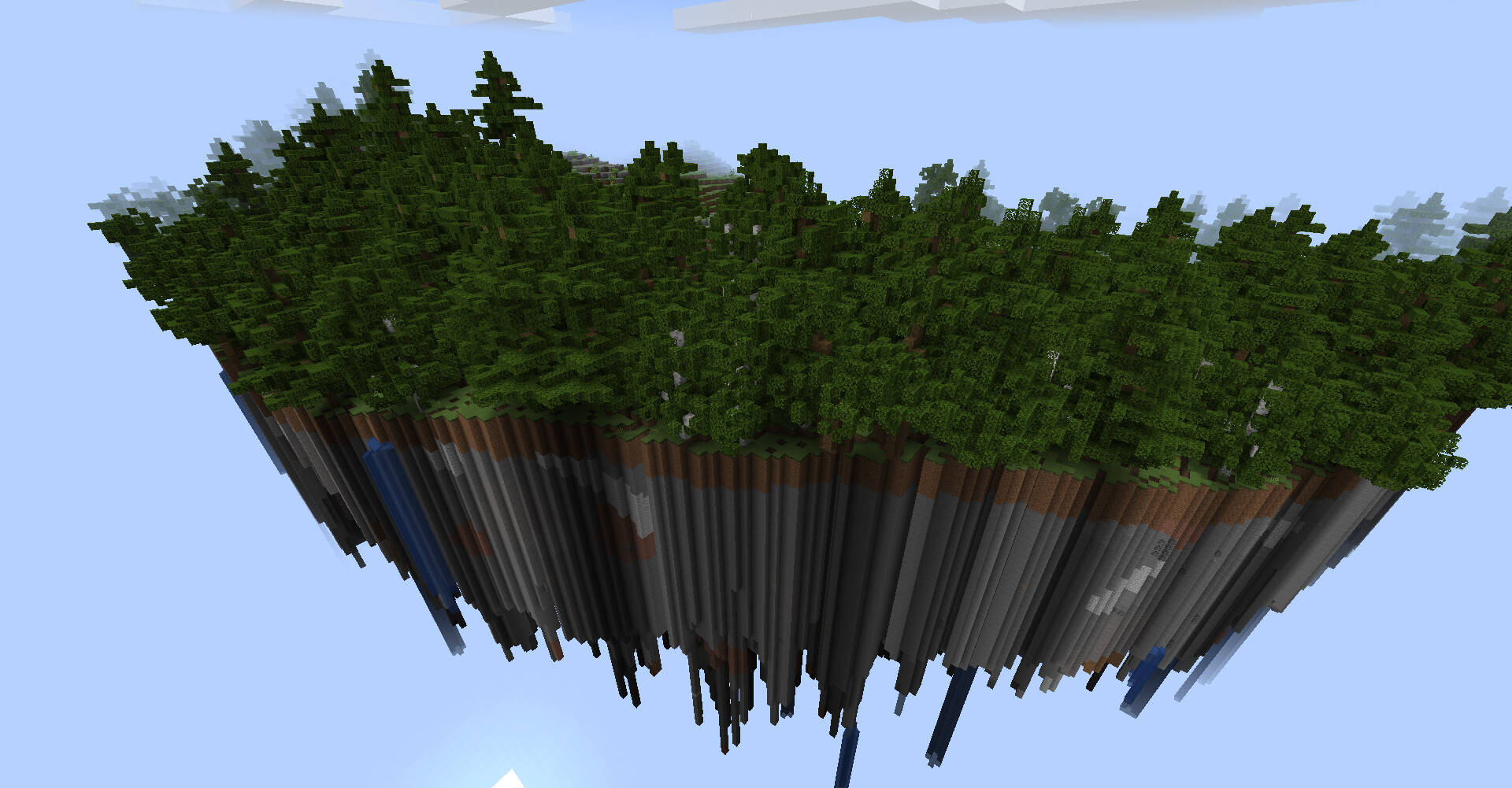 Circual Fly Island Minecraft Map