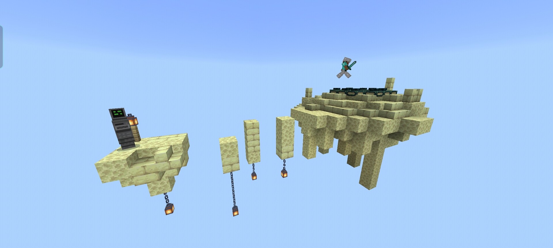 Custom Skyblock (Special Villagers and NPC's) Minecraft Map