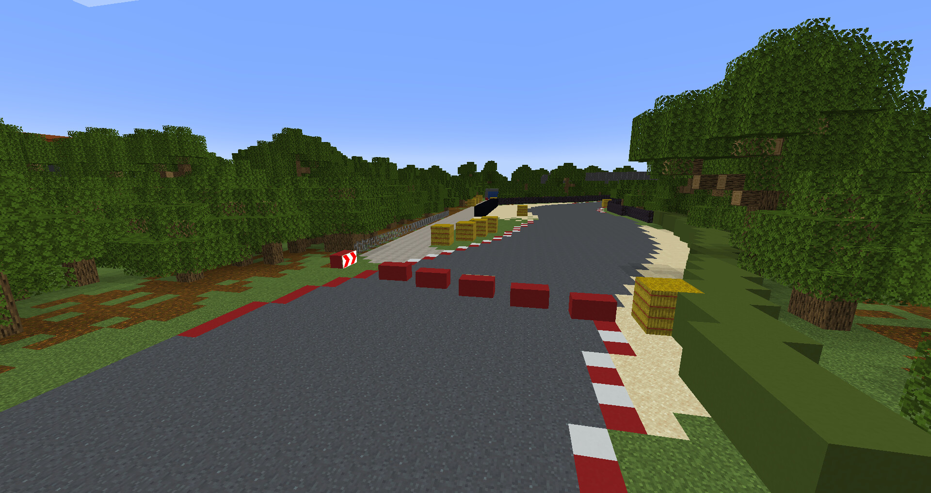 Rally Monza - Ice Boat Race Minecraft Map