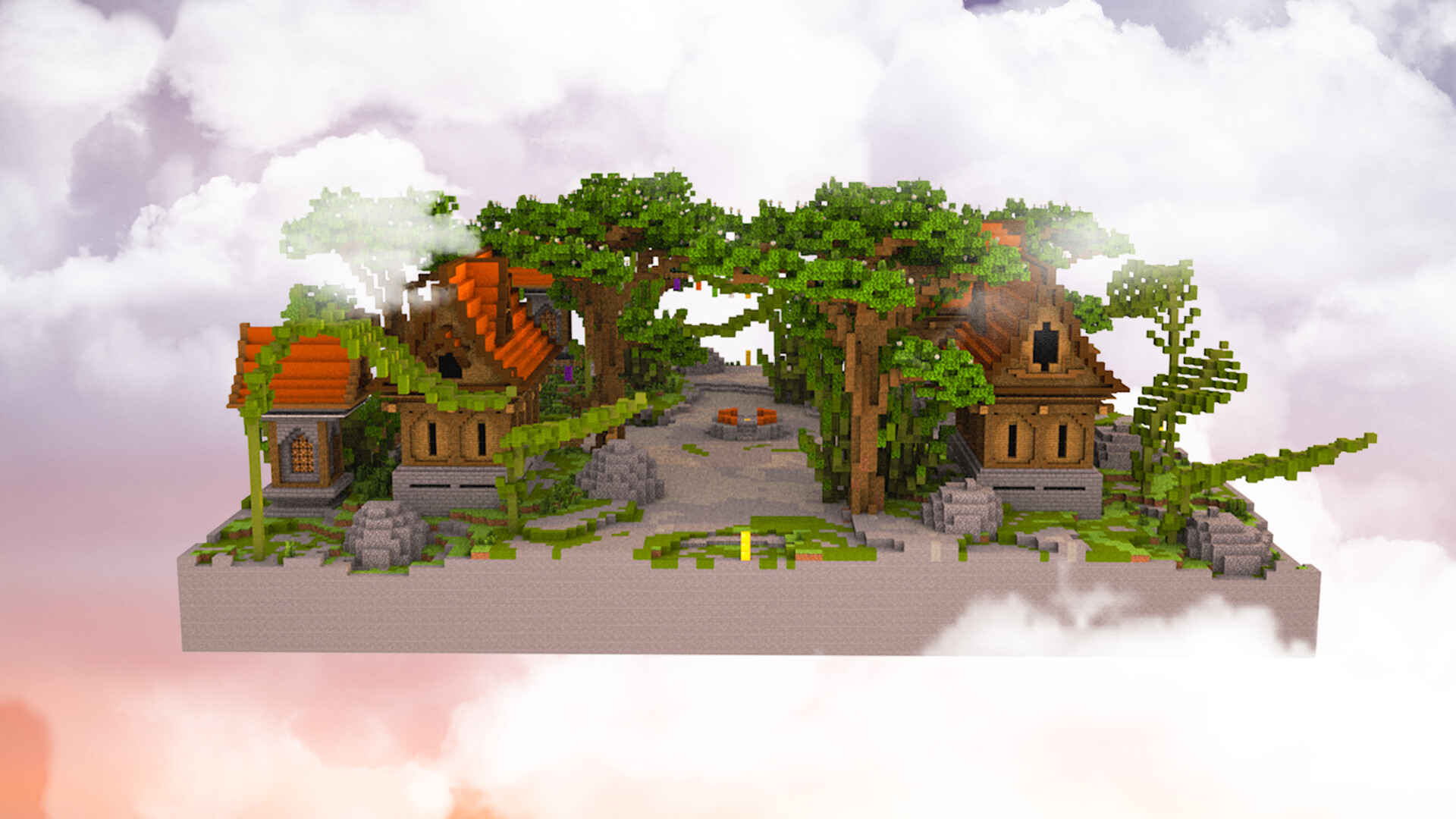 🌲Spring HCF Spawn🌲 Minecraft Map