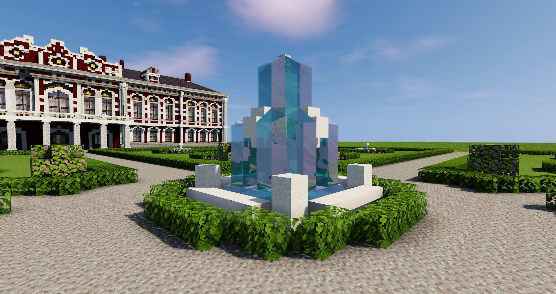 Petrine Baroque Palace with Garden Minecraft Map