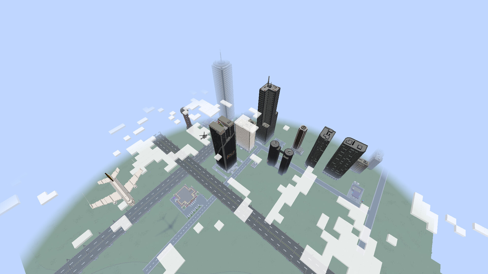 Creative City Island Minecraft Map