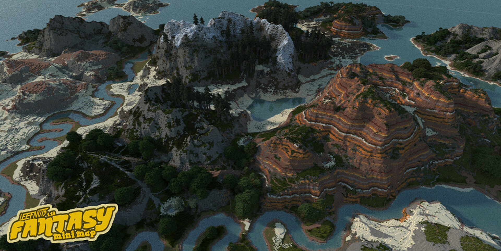 LEEFNUTS FANTASY MINI MAP 1.18 Minecraft Map