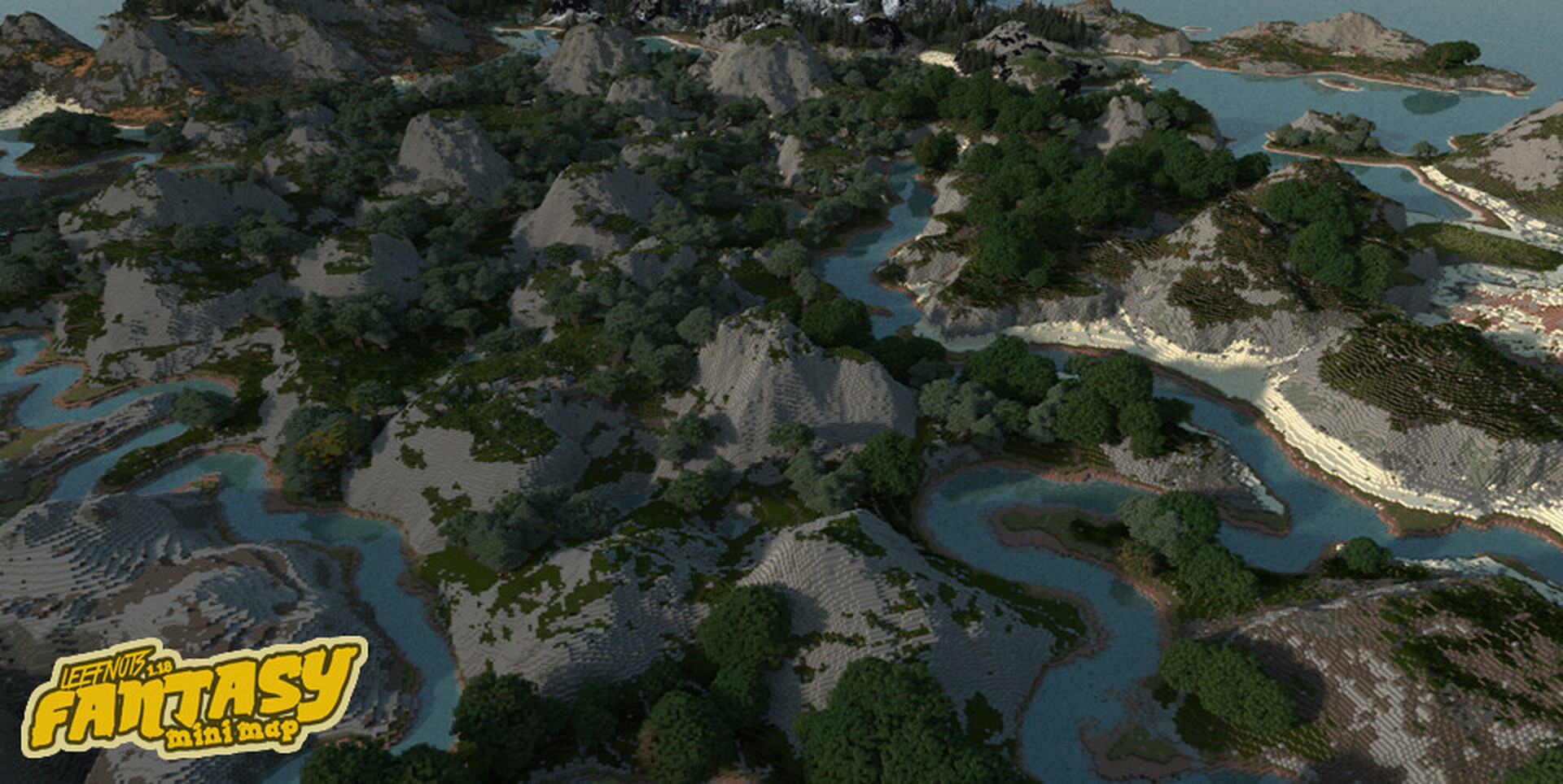 LEEFNUTS FANTASY MINI MAP 1.18 Minecraft Map