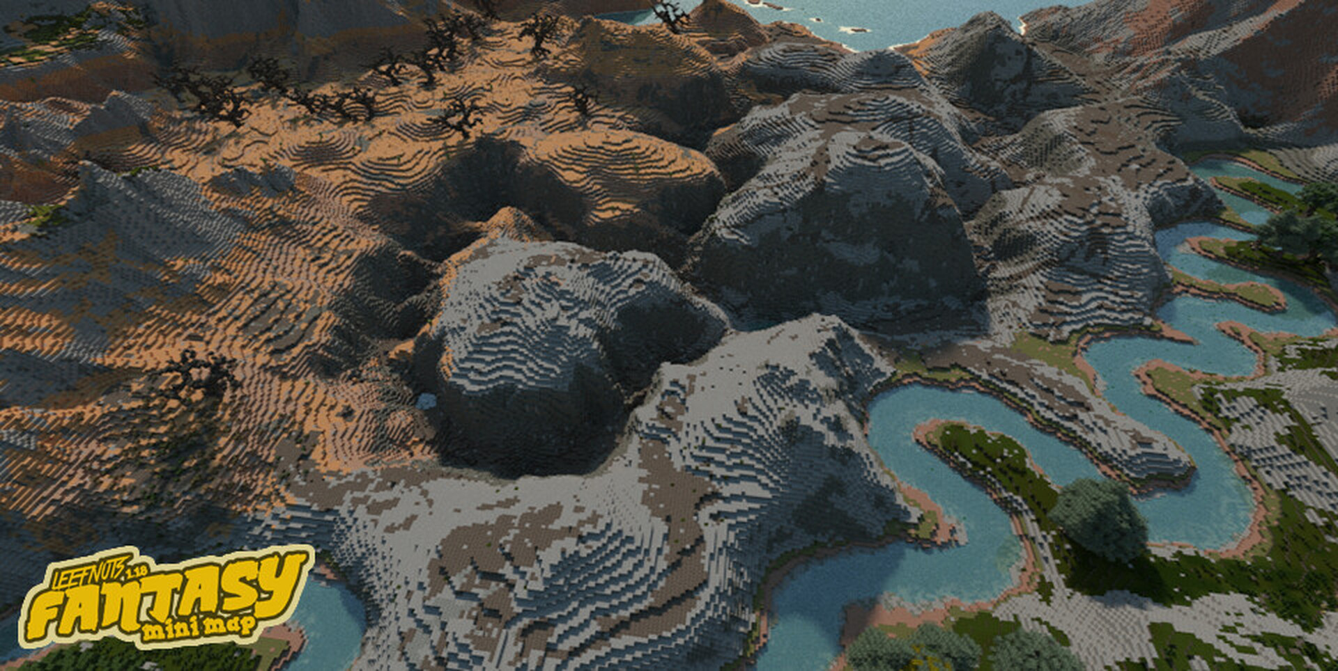 LEEFNUTS FANTASY MINI MAP 1.18 Minecraft Map