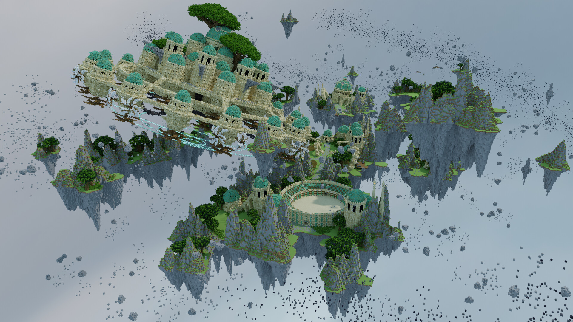 Islands at the End of Time Minecraft Map