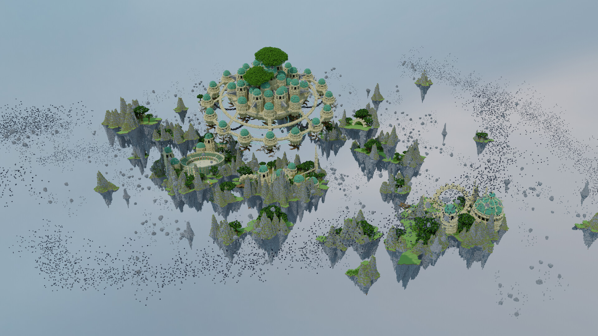 Islands at the End of Time Minecraft Map